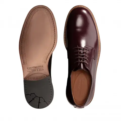 CRAFT JAMES BURGUNDY LEATHER