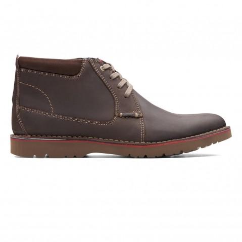Buy Clarks Vargo Mid Dark Brown Lea for Men Online | Clarks Shoes India