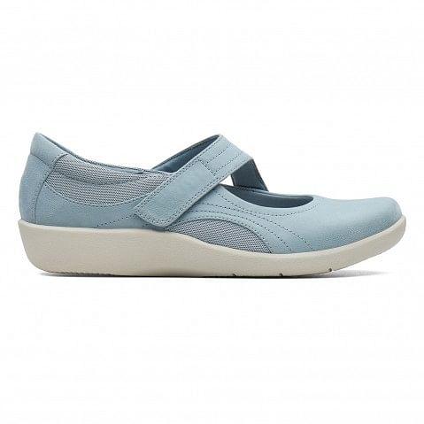 Buy Clarks Sillian Bella Blue Grey for Women Online | Clarks Shoes India