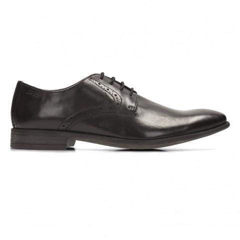 Buy Clarks Chart Walk Black Leather for Men Online | Clarks Shoes India
