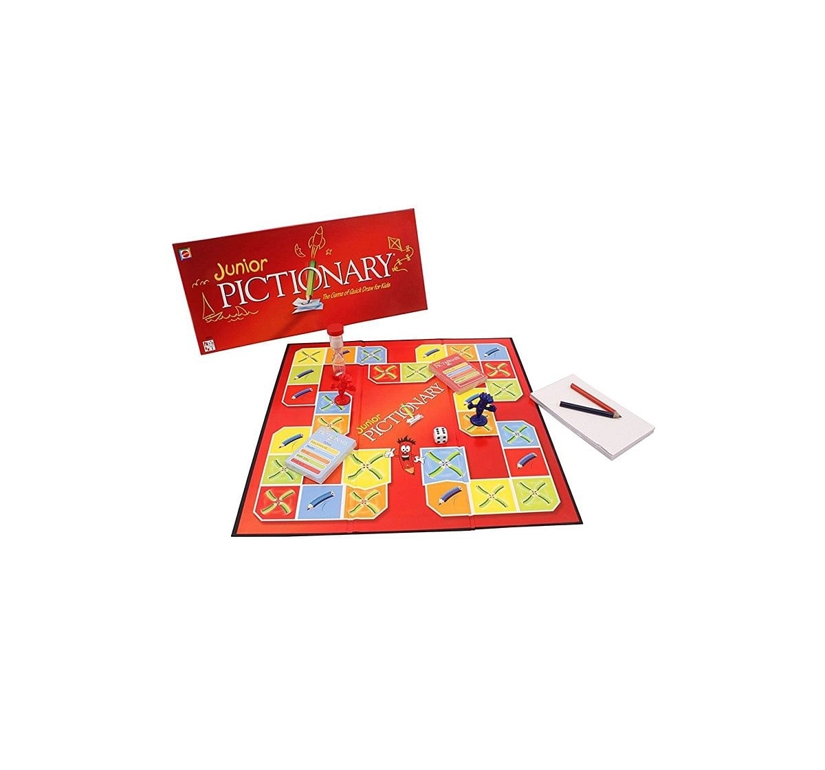 Shop Mattel Pictionary Words Junior Classic Game Board Games for Kids ...
