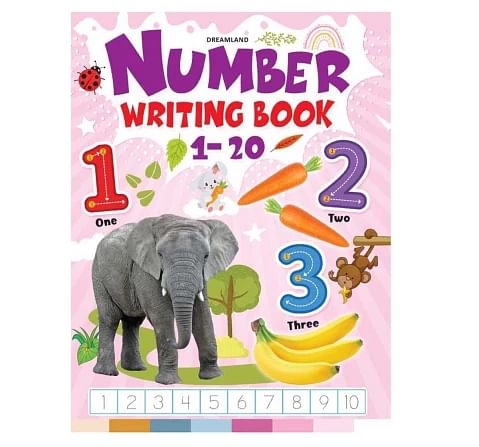 Dreamland Number Writing Book 1 to 20 for Kids: Multicolor - Hamleys ...