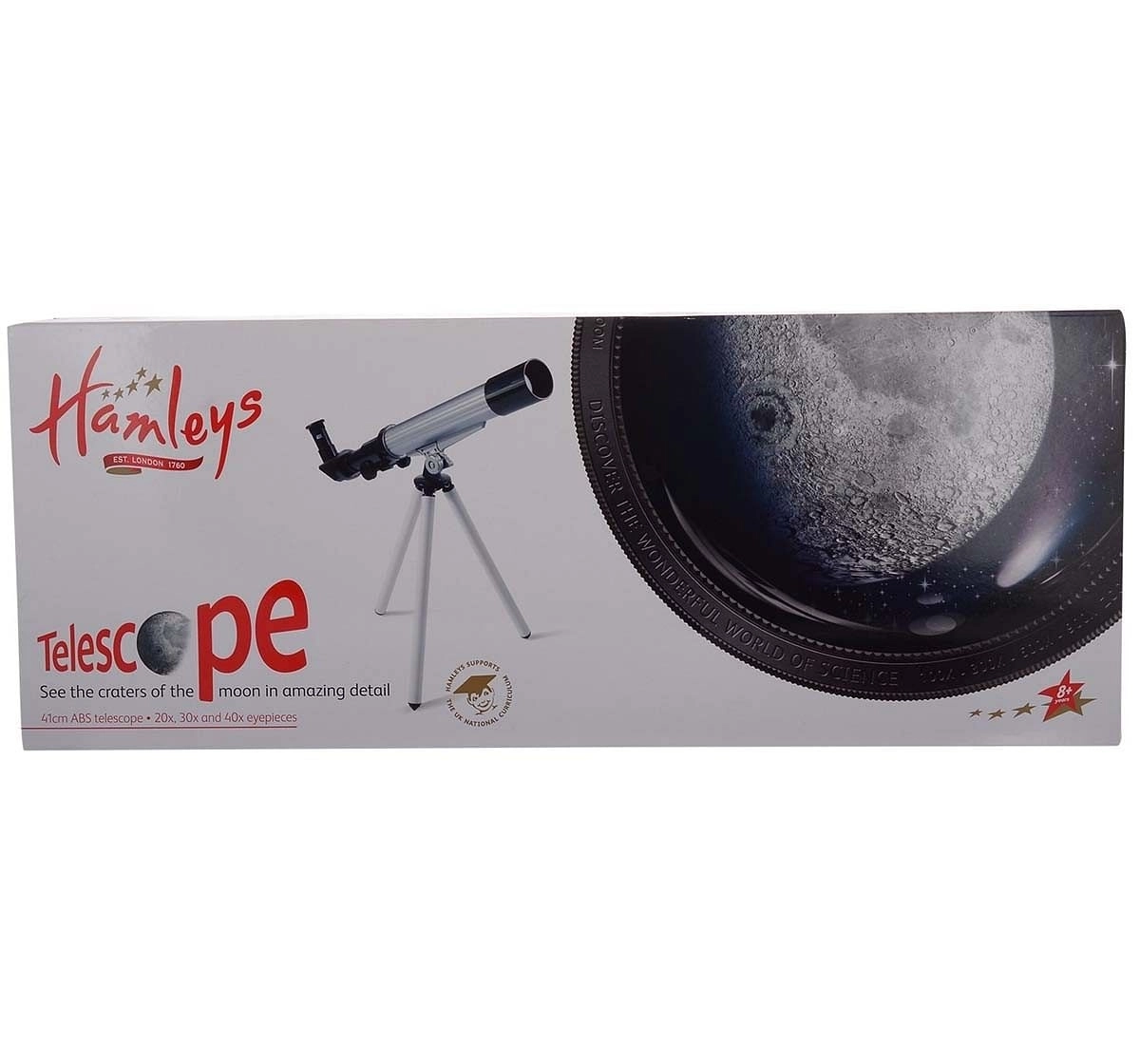 Shop Hamleys Telescope Science Equipments for Kids age 8Y+ (Silver ...