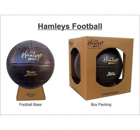 Shop Hamleys Retro Football Size 5 for Kids age 5Y+ (Red) | Hamleys India