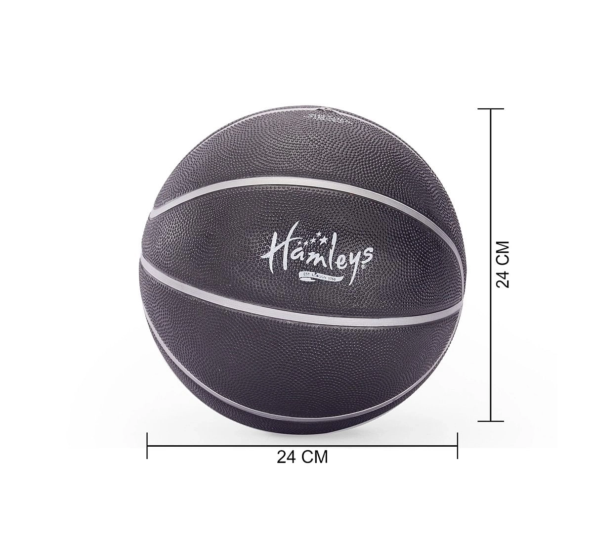 Shop Hamleys Star Basketball for Kids age 3Y+ (Black) | Hamleys India