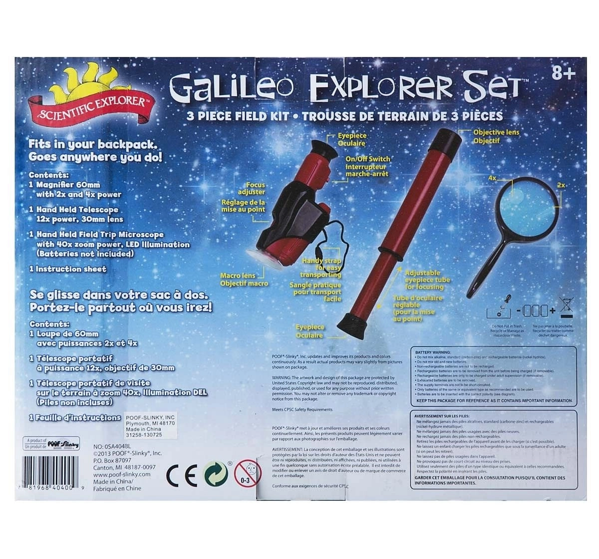 Buy Scientific Explorer : Galileo Explorer Set Science Kits for Kids ...