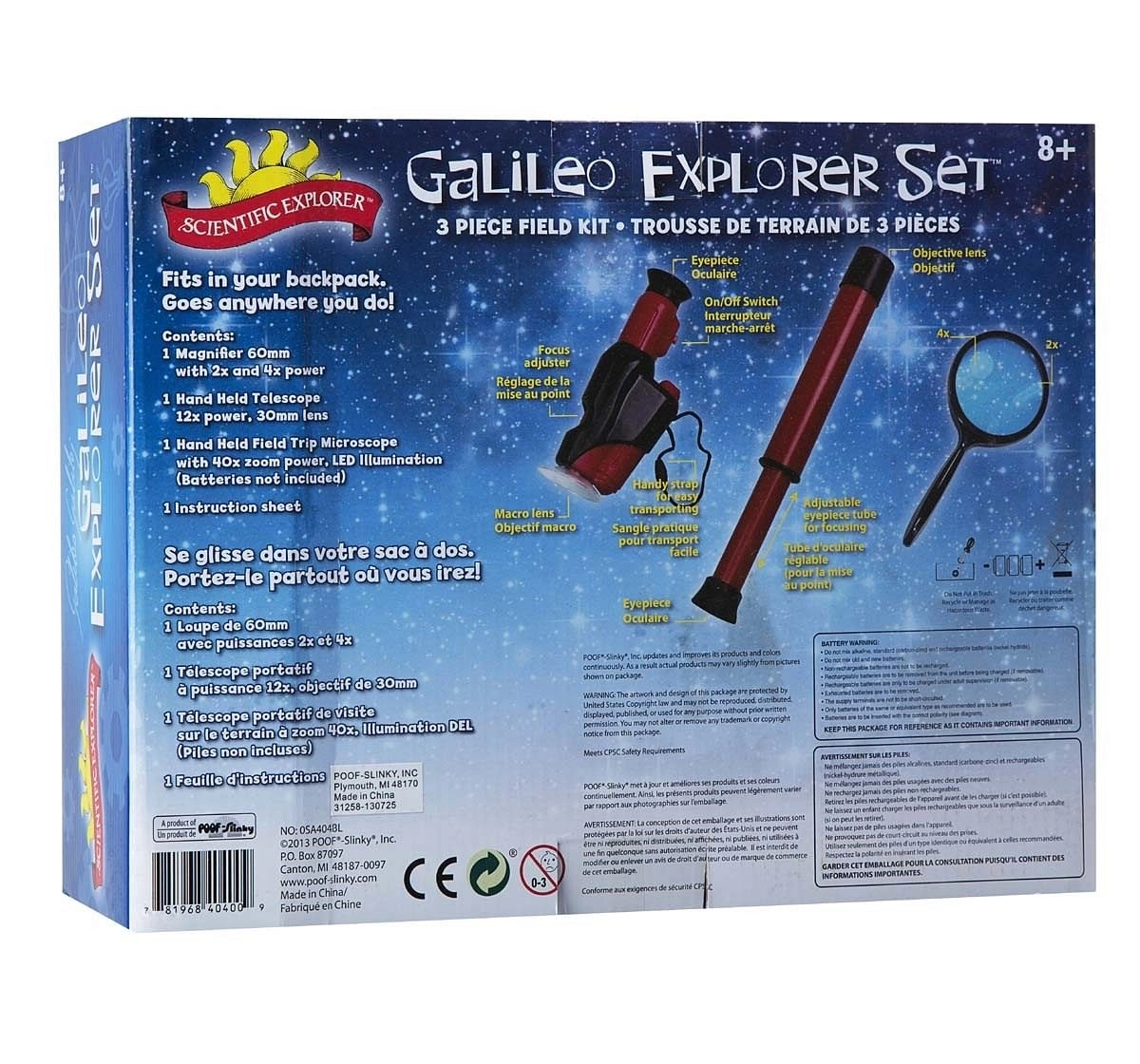 Buy Scientific Explorer : Galileo Explorer Set Science Kits for Kids ...