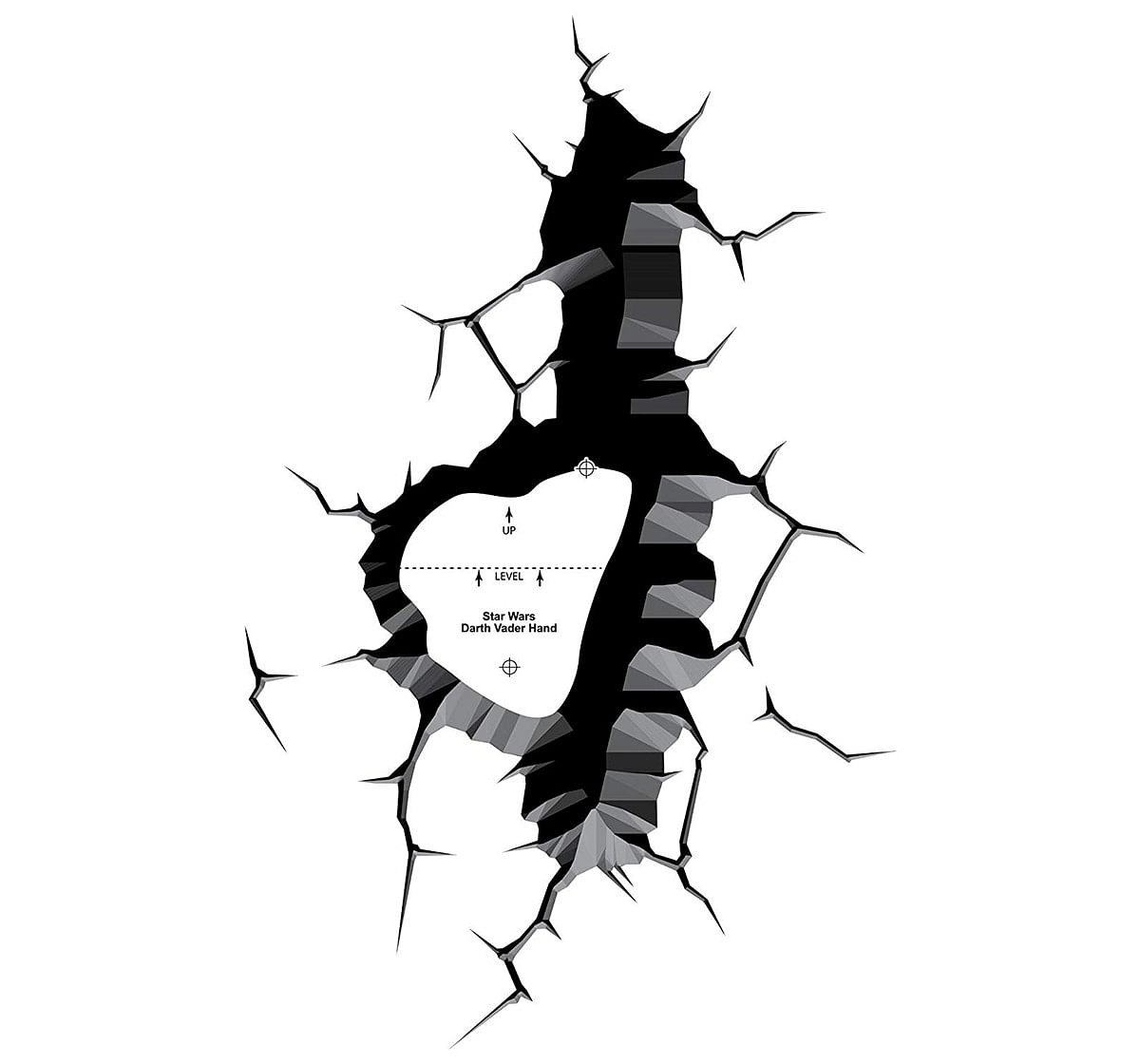 Buy Deco Light 3Dlightfx Plastic And Metal Star Wars Darth Vader Hand ...