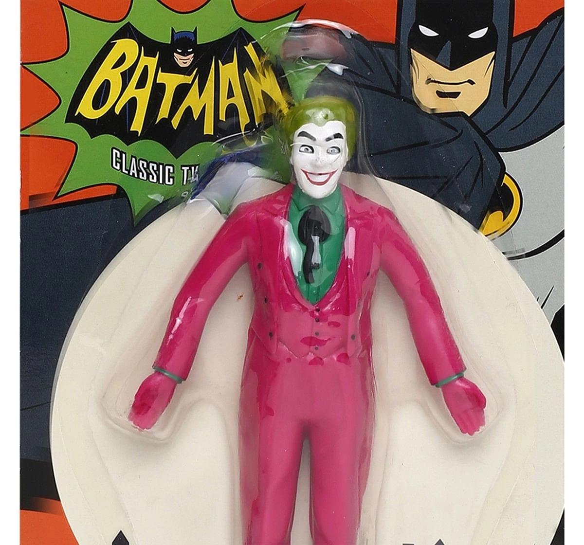 Buy Nj Croce Batman Classic Tv Series The Joker Bendable Figure ...
