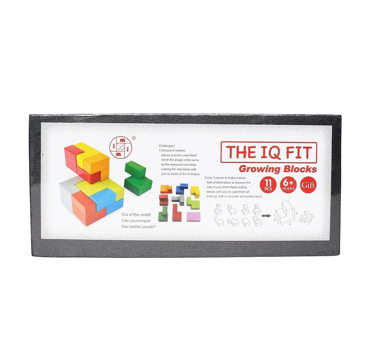 Buy online Iq Fit Cube Growing Blocks at Best Price | Hamleys India