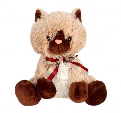 Shop Sophie Brown Cat Plush Toy, 24Cm Quirky Soft Toys for Kids age 3Y ...
