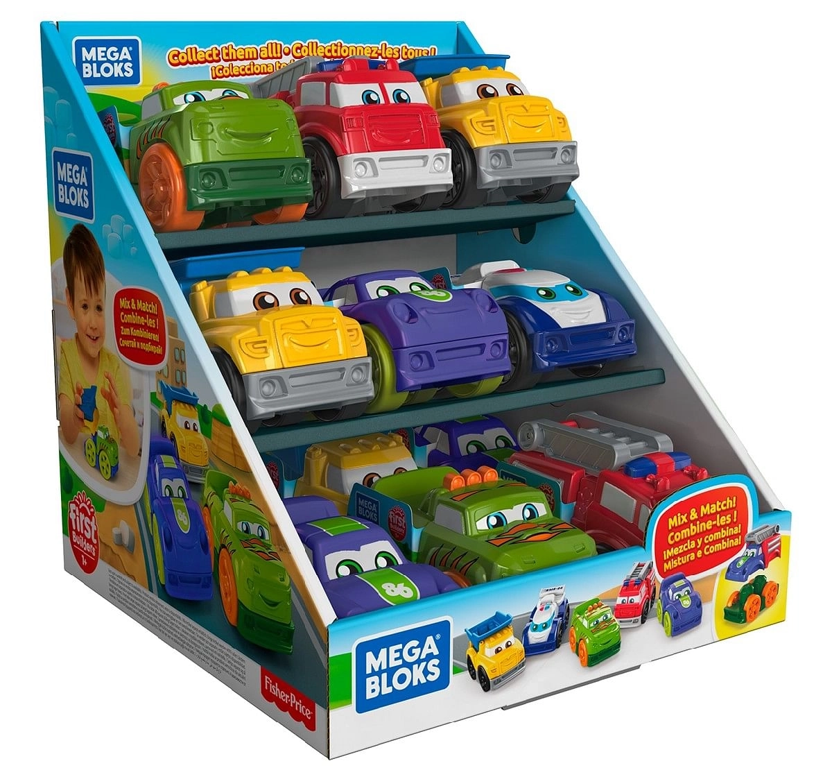 Shop Mega Bloks First Racers Assorted, Unisex, 1Y+ (Multicolor ...