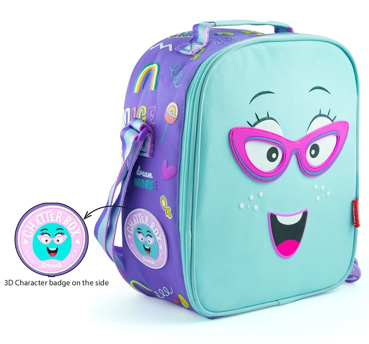 Rabitat Insulated Outpack Lunch Bag, Chatter Box Blue, 5Y+