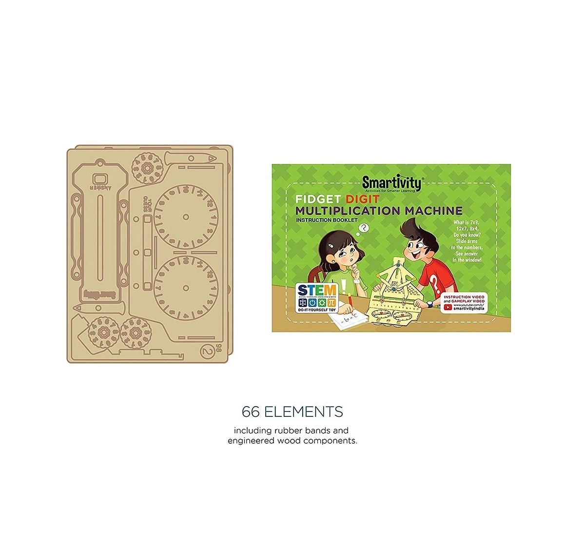 Shop Smartivity Fidget Digit Multiplication Machine: Stem, Learning ...