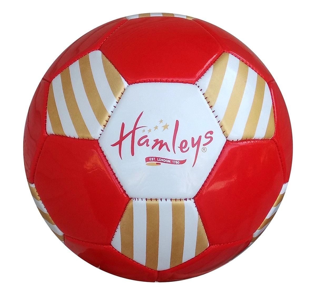 Shop Hamleys Star Cross PVC Football for Kids age 5Y+ | Hamleys India