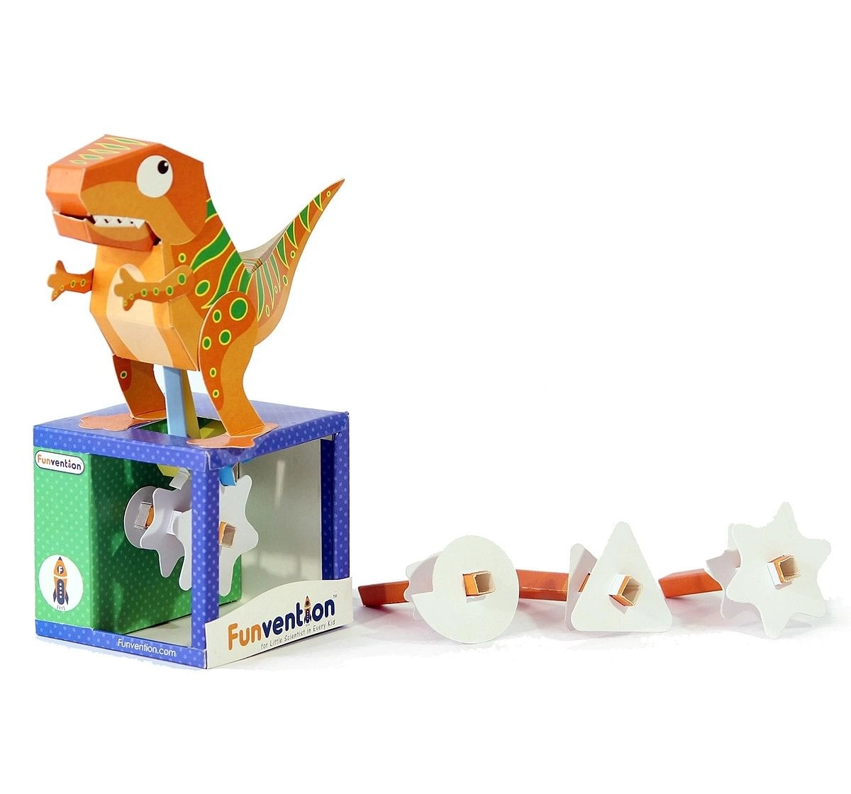 Buy Funvention Paper T-Rex Automaton Stem for Kids Age 10Y+ | Hamleys India