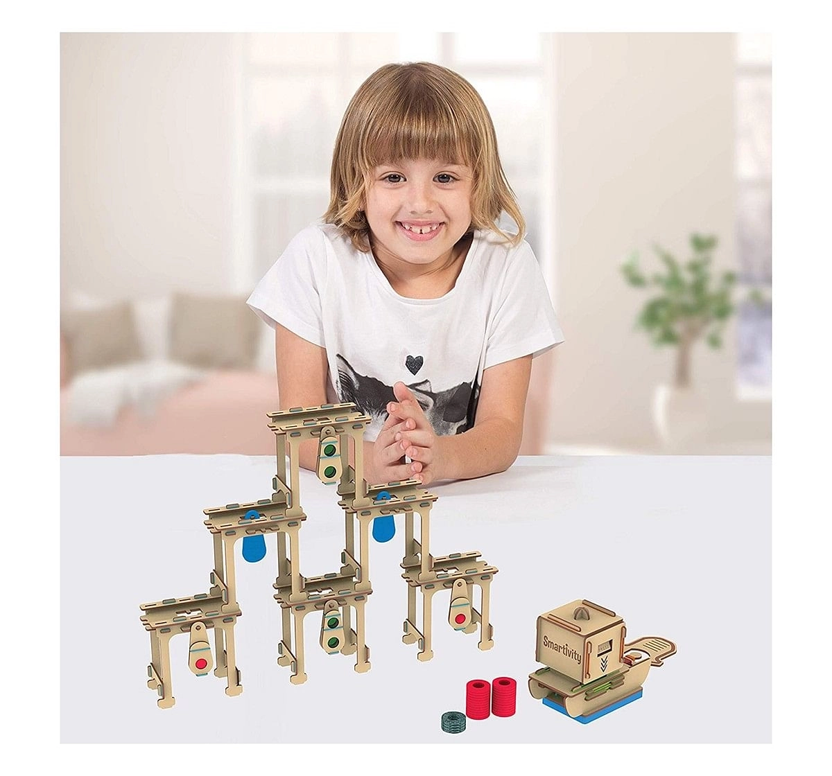 Shop Smartivity Jumble Tumble Disc Shooter - DIY for Kids age 6Y ...