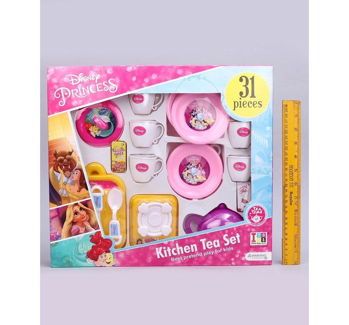 Shop IToys Disney Princess Tea Party Set For Kids age 3Y+ | Hamleys India