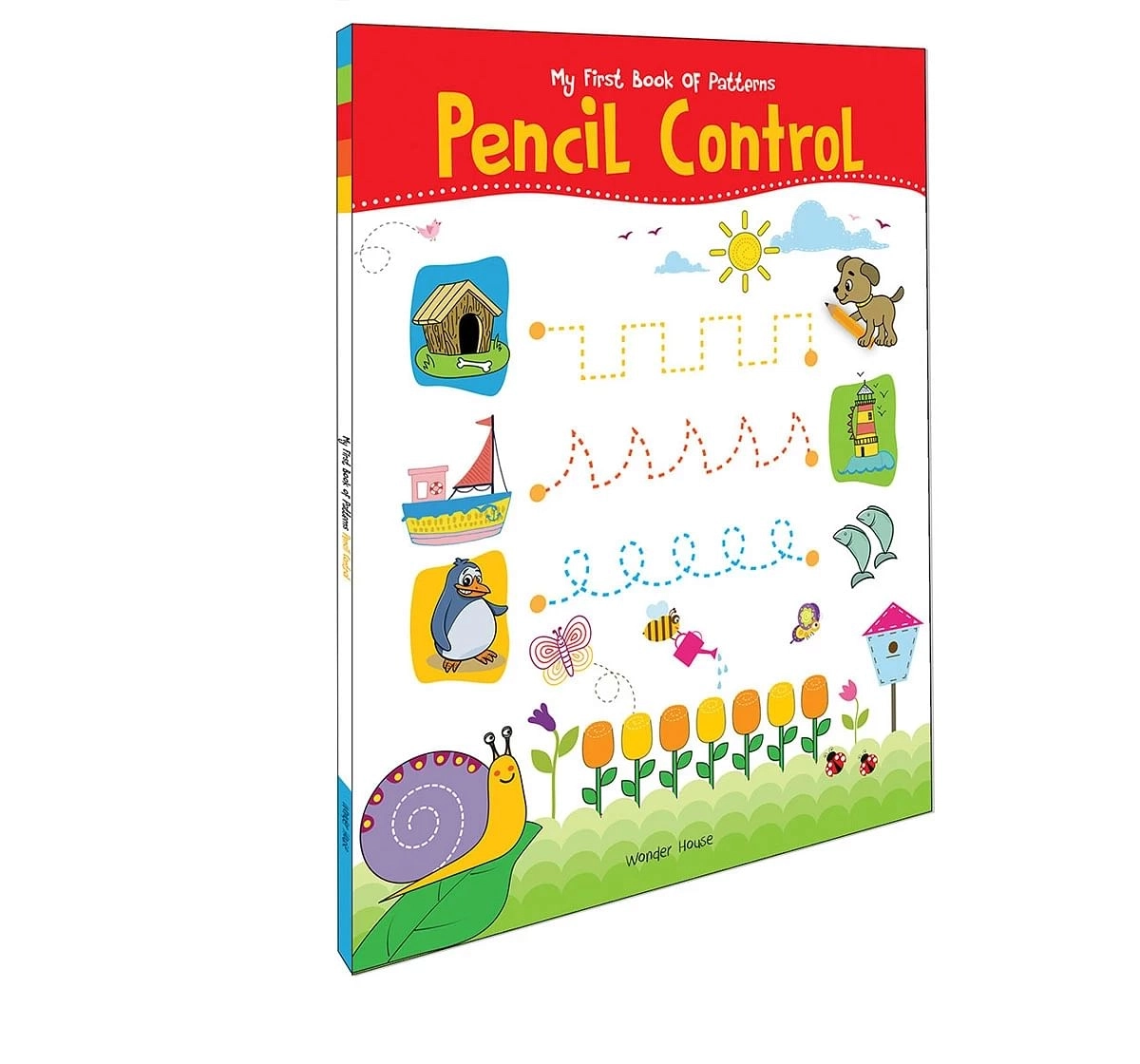 Wonder House Books My First Book of Patterns Pencil Control for kids 3Y ...