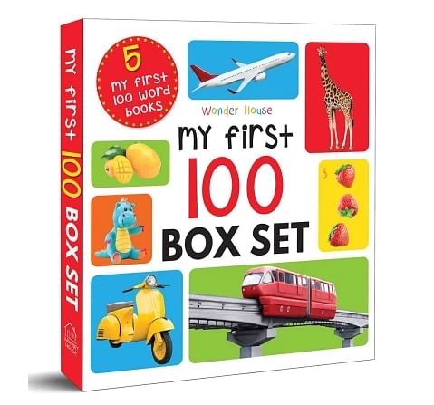 Wonder House Books My First 100 Series Boxset Pack of 5 Picture Books ...