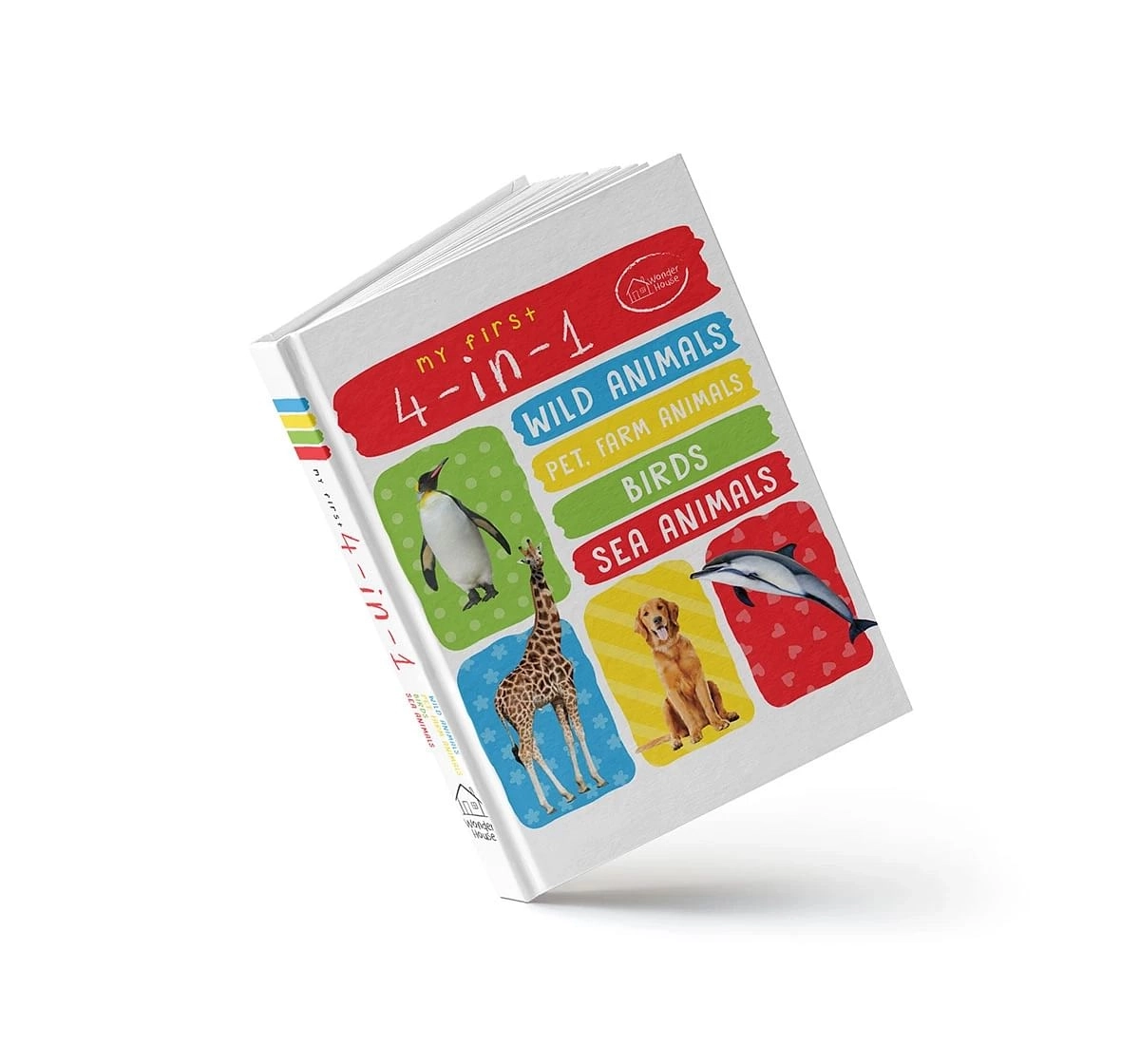 Wonder House Books My First 4 In 1 Wild Animals, Pet and Farm Animals ...