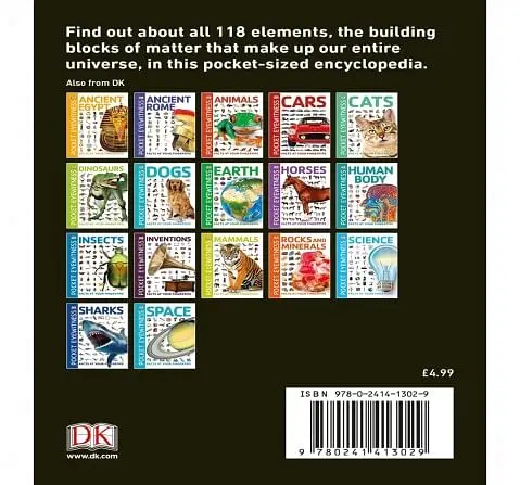 Shop Periodic Table, 160 Pages Book by DK Children, Paperback | Hamleys ...