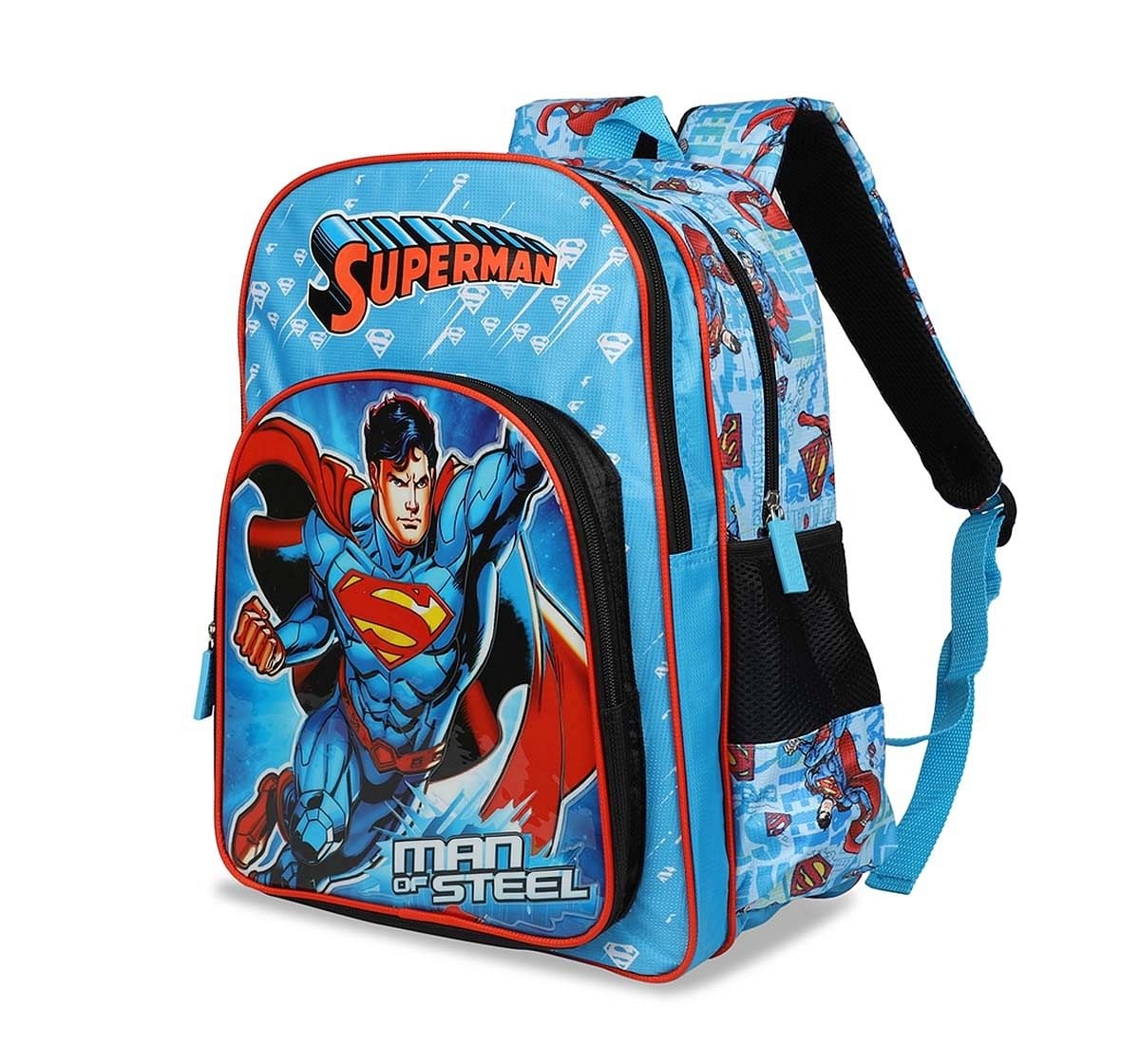 Buy Excel Production Superman Man Of Steel School Bag 46 Cm Bags for ...