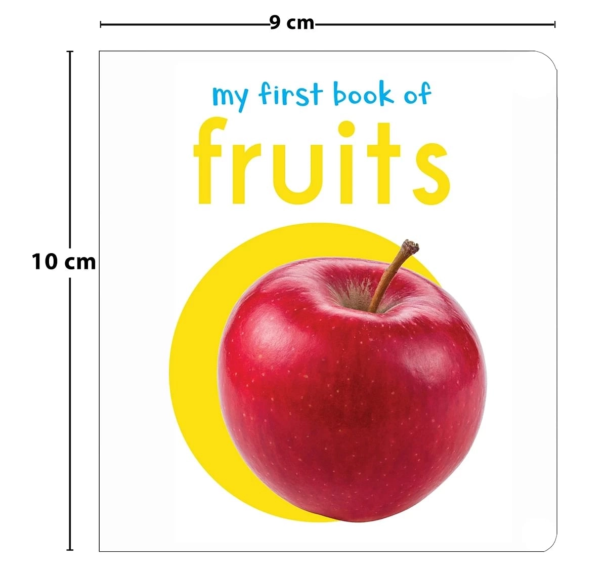 Wonder House Books My First Fruits Borad Book for kids 0M+, Multicolour
