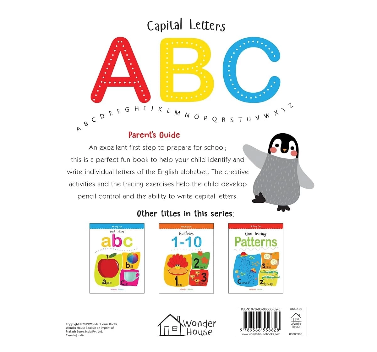 Wonder House Books Capital Letters A To Z Write and Practice Book for ...