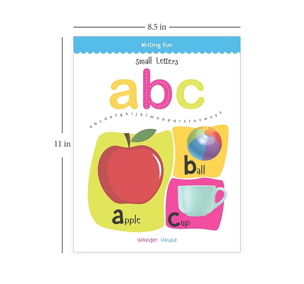 Wonder House Books Small Letters A To Z Write and Practice Books for ...