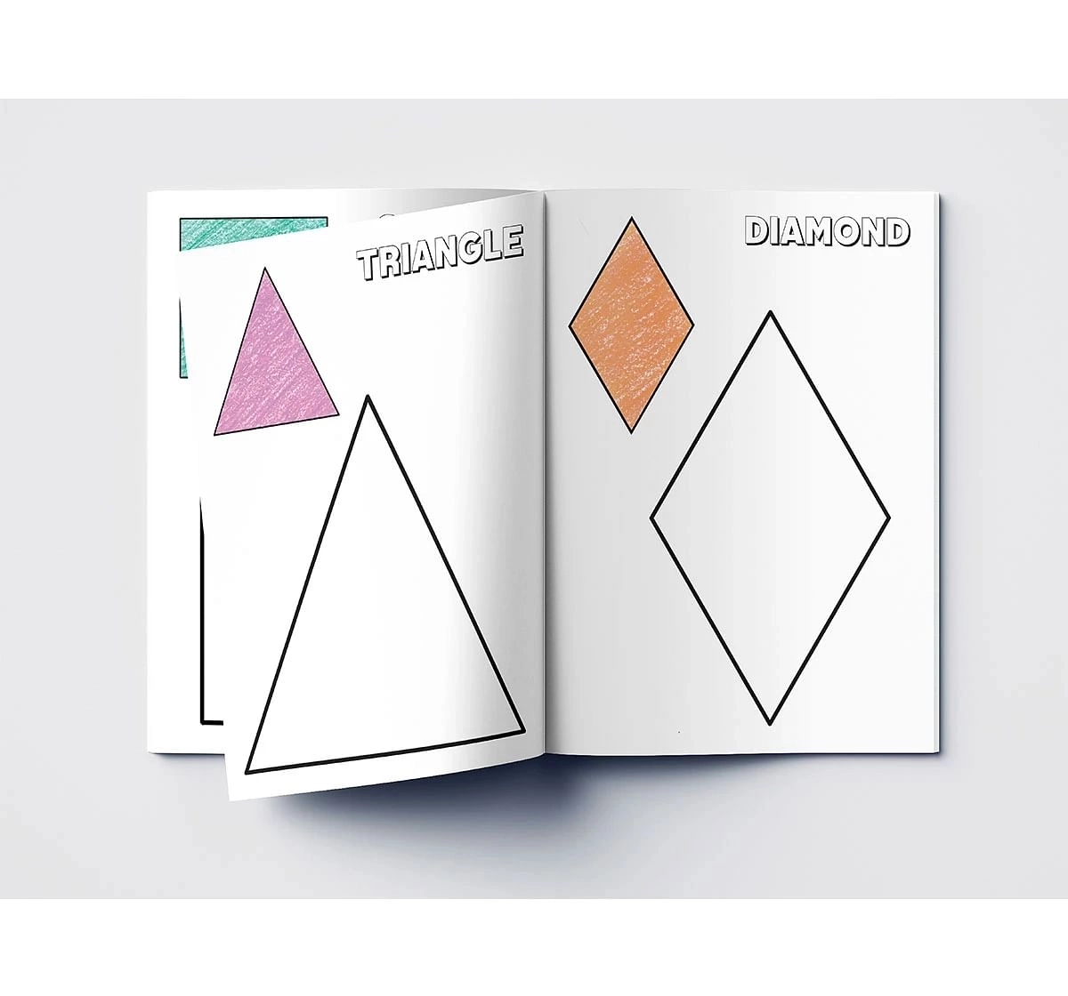 Wonder House Books Colouring Book of Shapes Crayons Series for kids 0M ...