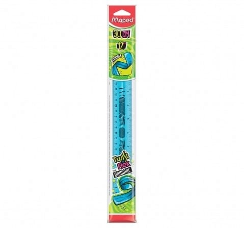 Maped Twist Flex Ruler 30cm 12inch: Unisex - Blue - Hamleys Online Shop
