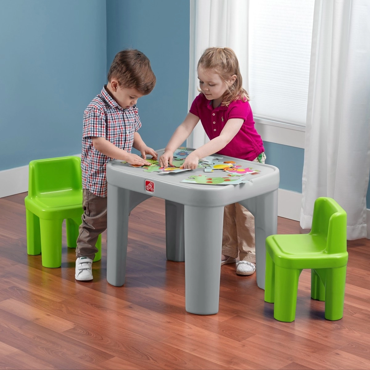 Step2 Mighty My Size Table & Chairs Set Multicolour 2Y+