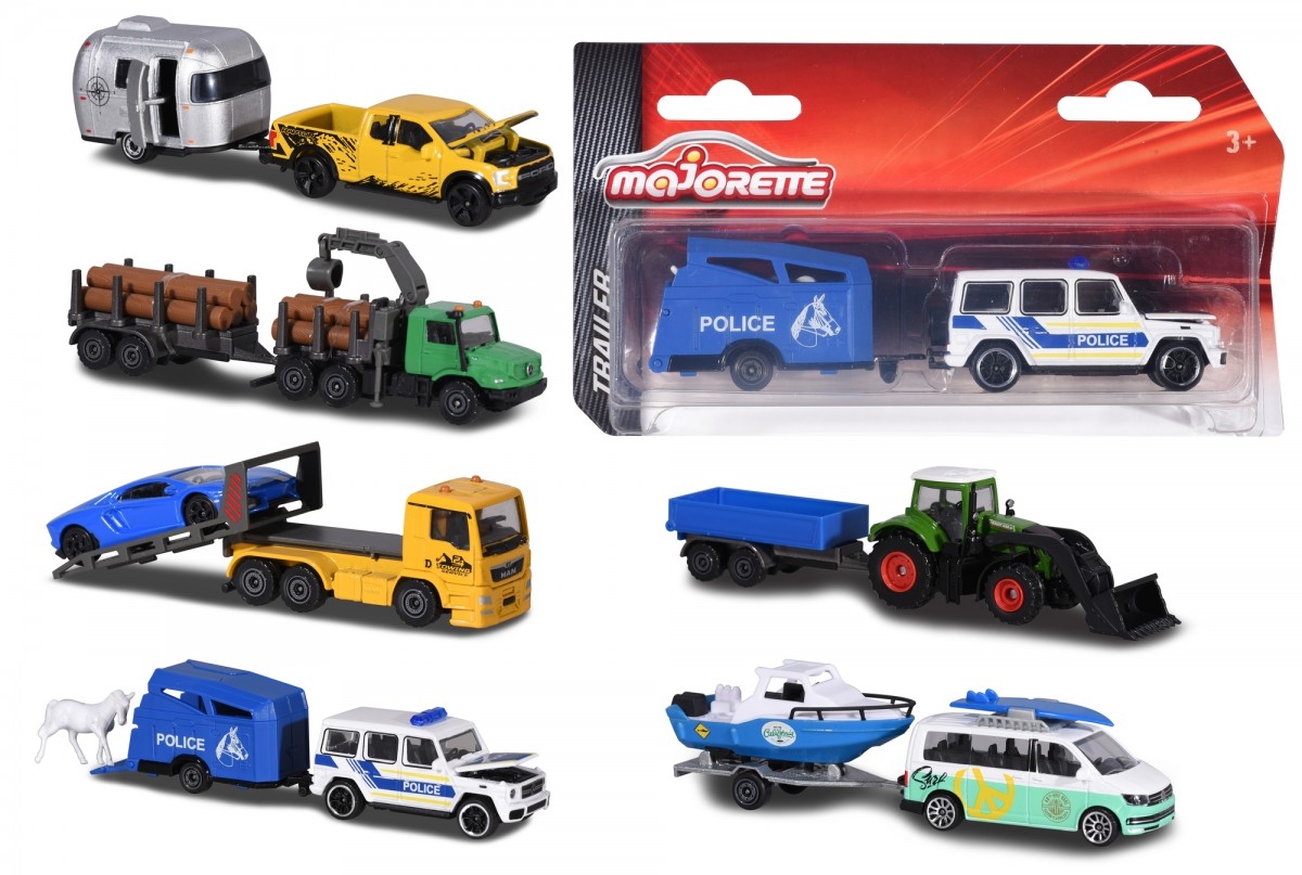 Majorette Trailer 6 Assorted Multicolour 3Y+