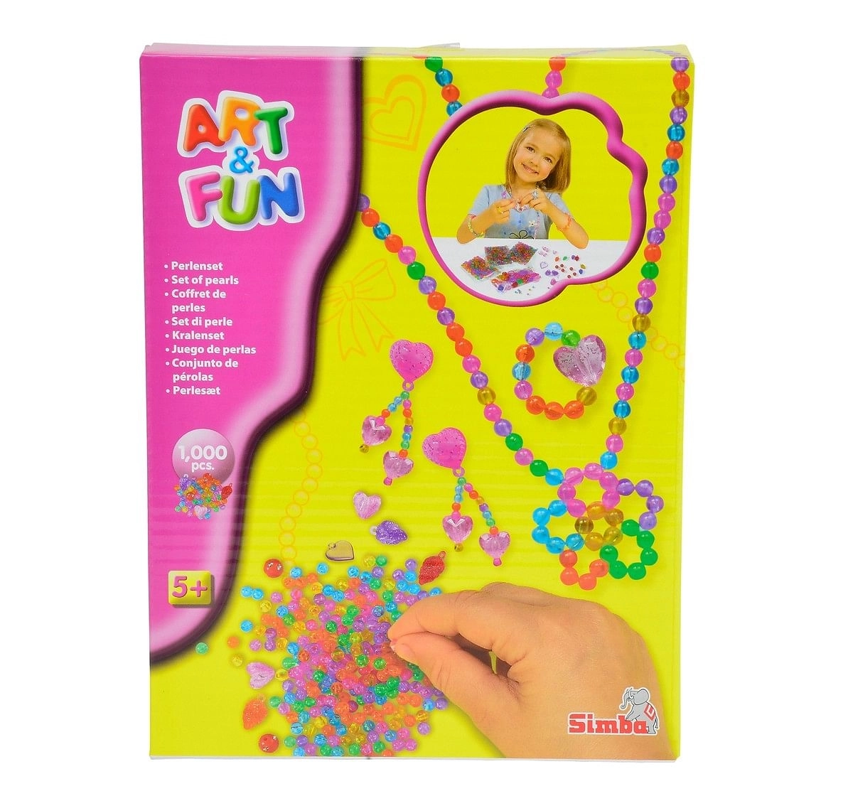 Simba Art and Fun Jewellery Beads Multicolor 5Y+