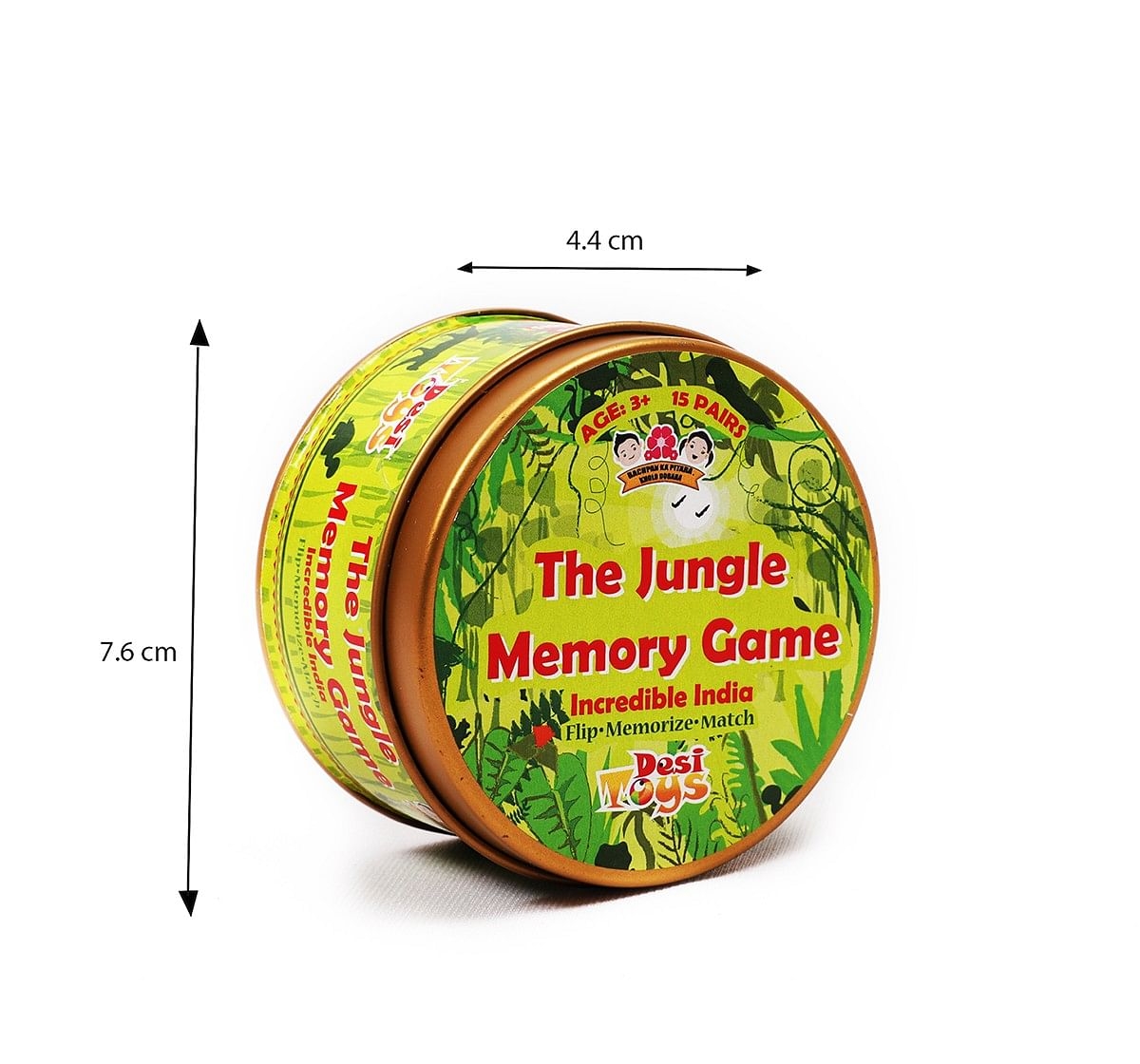 Shop Desi Toys Jungle Memory Card Game for Kids age 3Y+ - 1.27 Cm ...