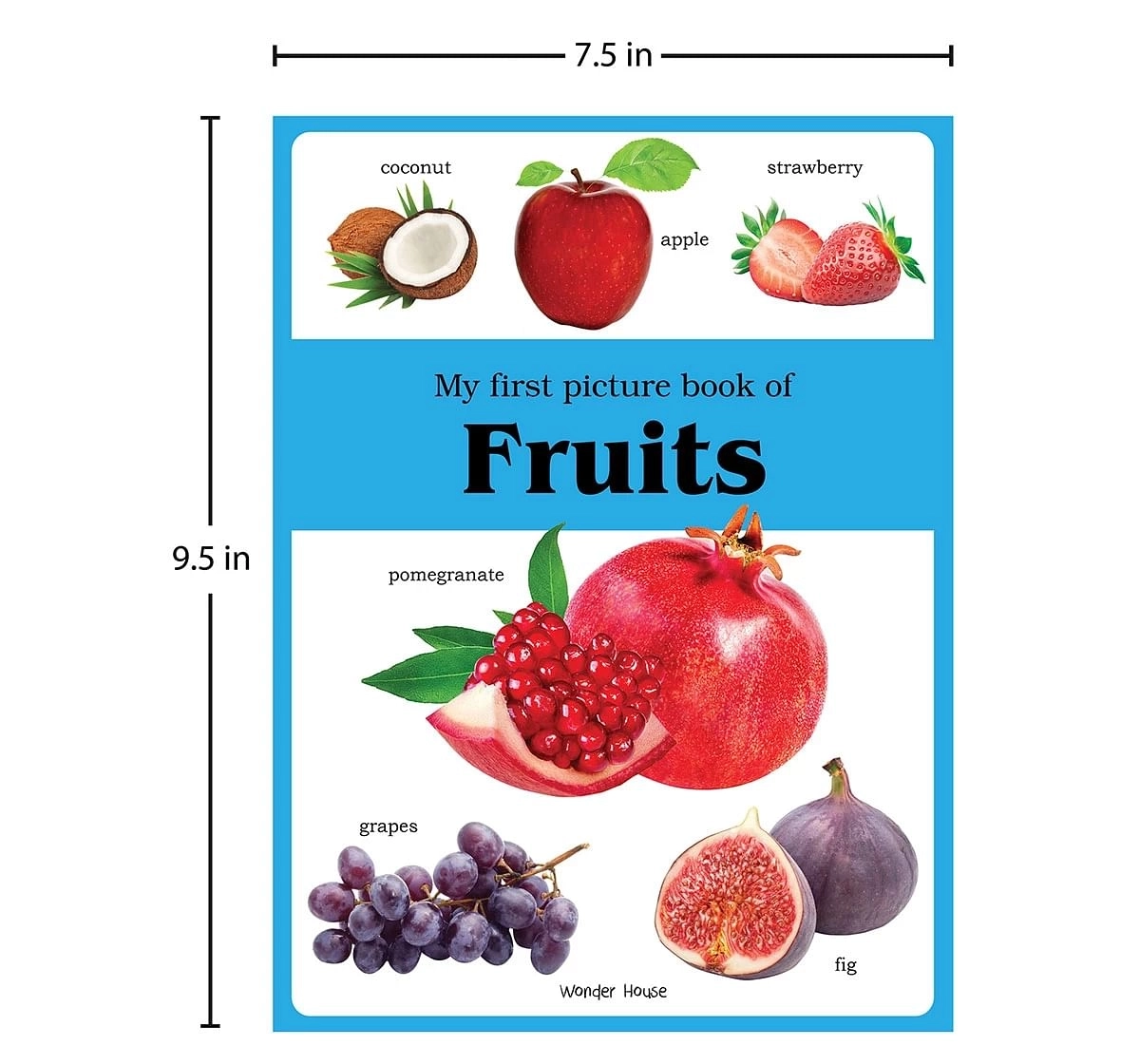 Wonder House Books My First Fruits Picture Book for Kids - Early ...