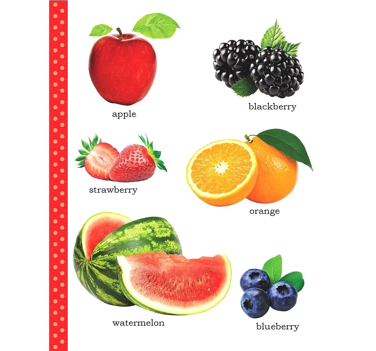 Wonder House Books My First Fruits Picture Book for Kids - Early ...