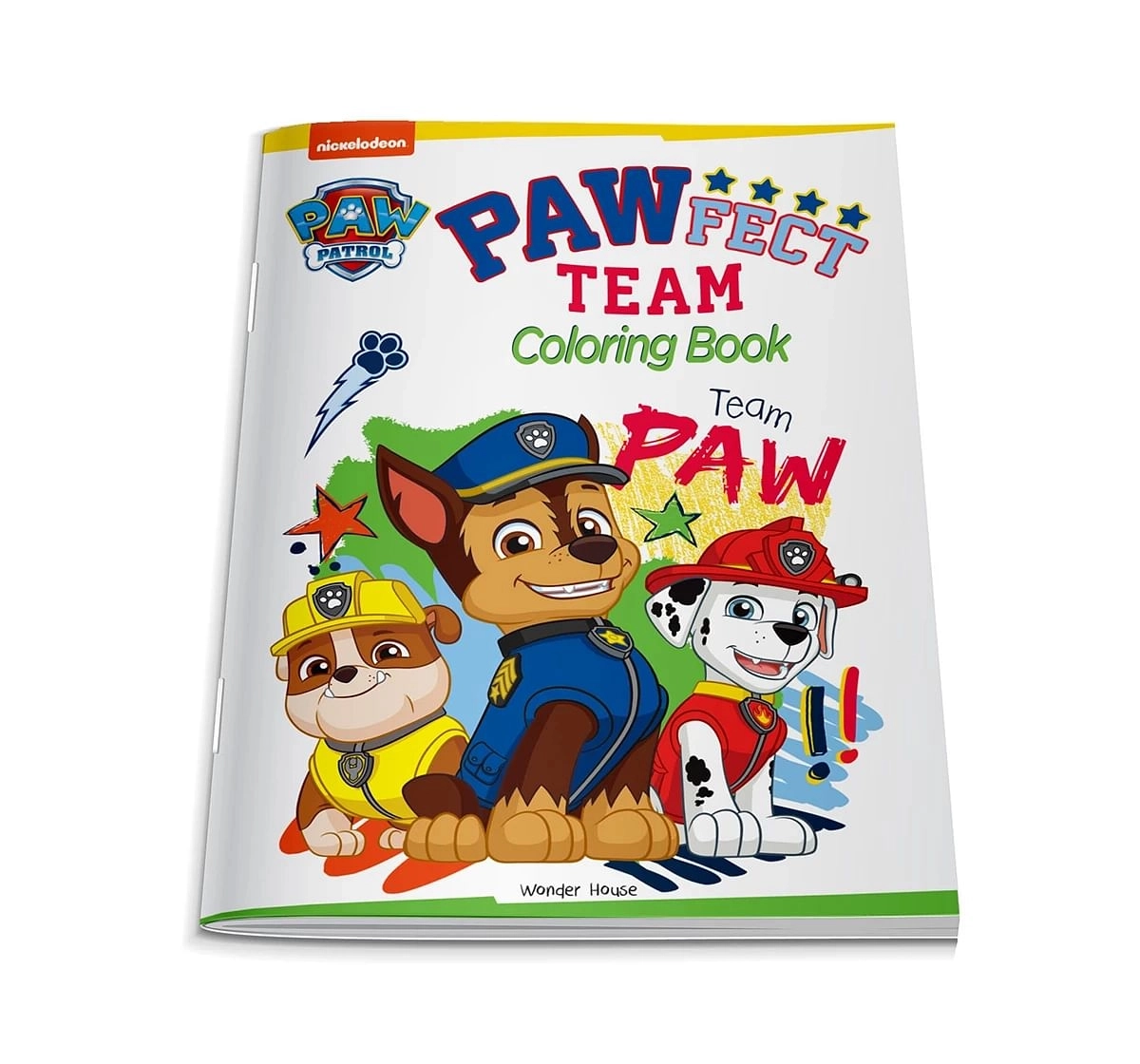 Wonder House Books Paw Patrol On A Ruff Ruff Rescue Coloring Book for ...