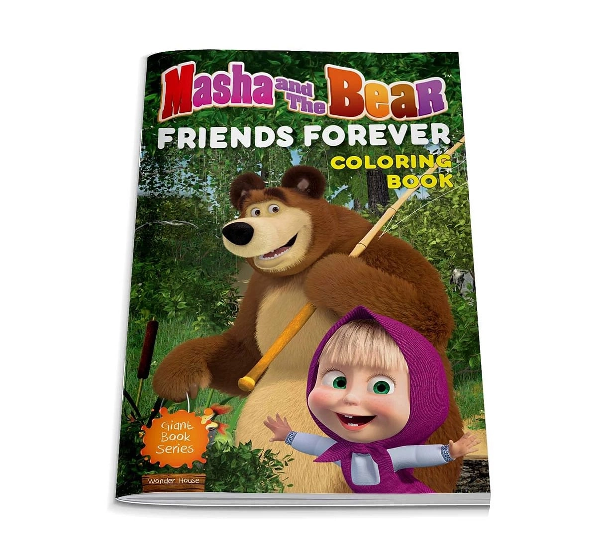 Wonder House Books Masha and the Bear Friends Forever Giant Coloring ...