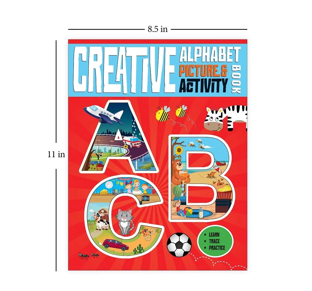 Wonder House Books Creative Alphabets Picture and Activity Book for ...