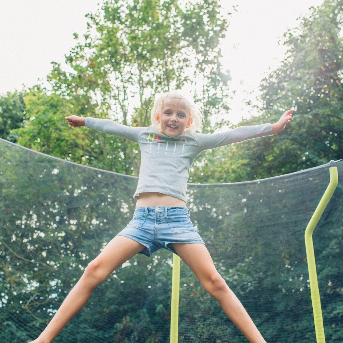 Plum 10Ft Wave Spring Safe Trampoline And Enclosure Multicolour 6Y+