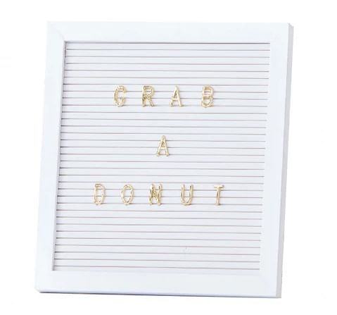 Hamster London Peg Board Square, White, 6Y+