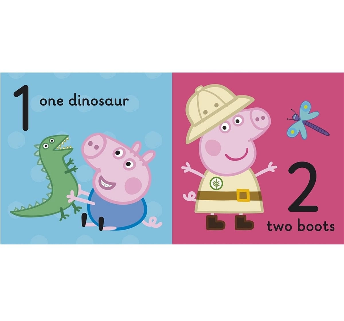 Peppa Pig 123 with Peppa Soft Cover Multicolour 3Y+