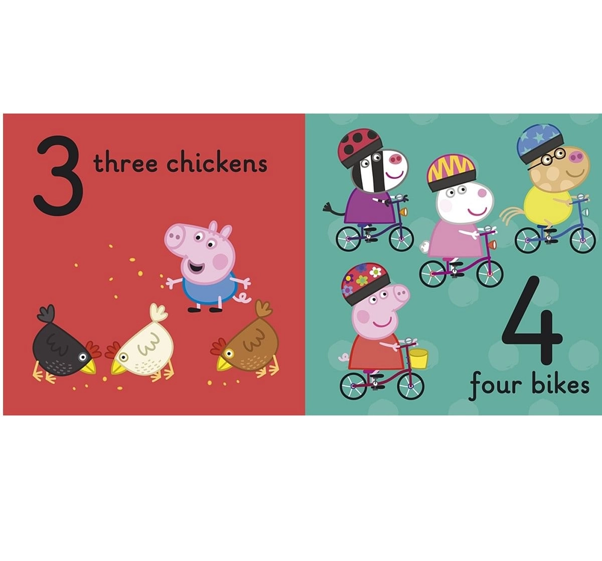 Peppa Pig 123 with Peppa Soft Cover Multicolour 3Y+