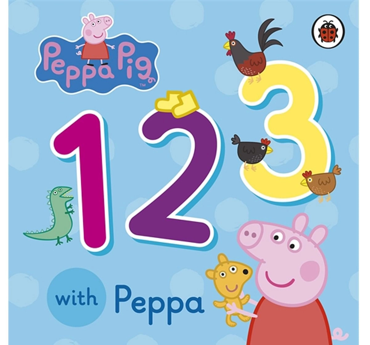 Peppa Pig 123 with Peppa Soft Cover Multicolour 3Y+