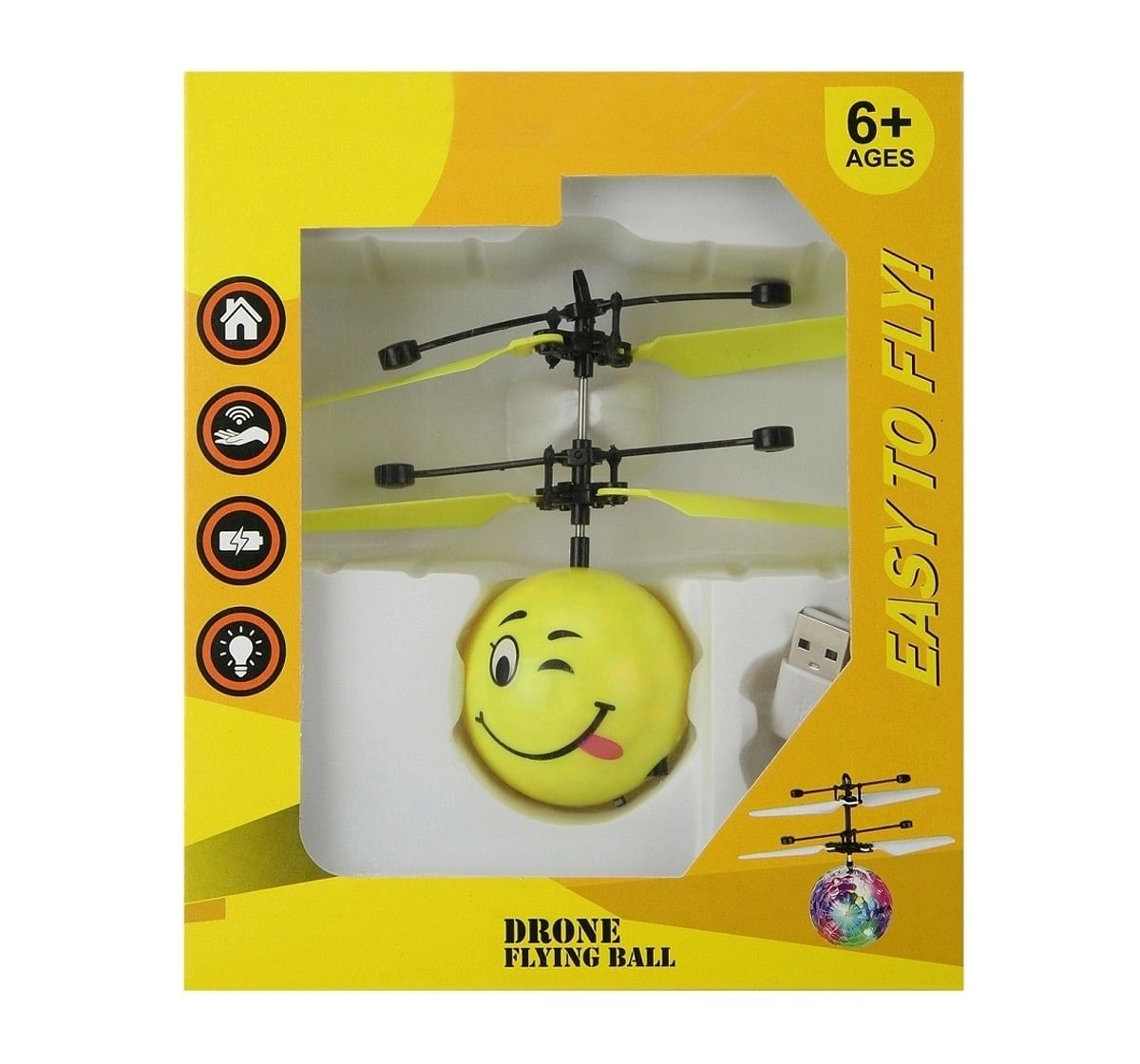 Toyspree Flying Heli Ball for Kids 14Y+ Multicolor