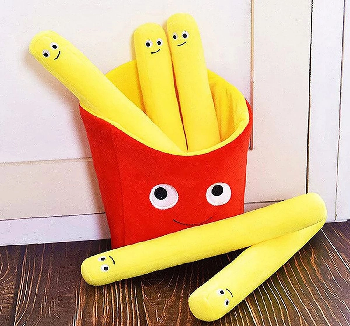 Webby Soft French Fries Stuffed 15Cm Soft Toys Multicolour 2Y+