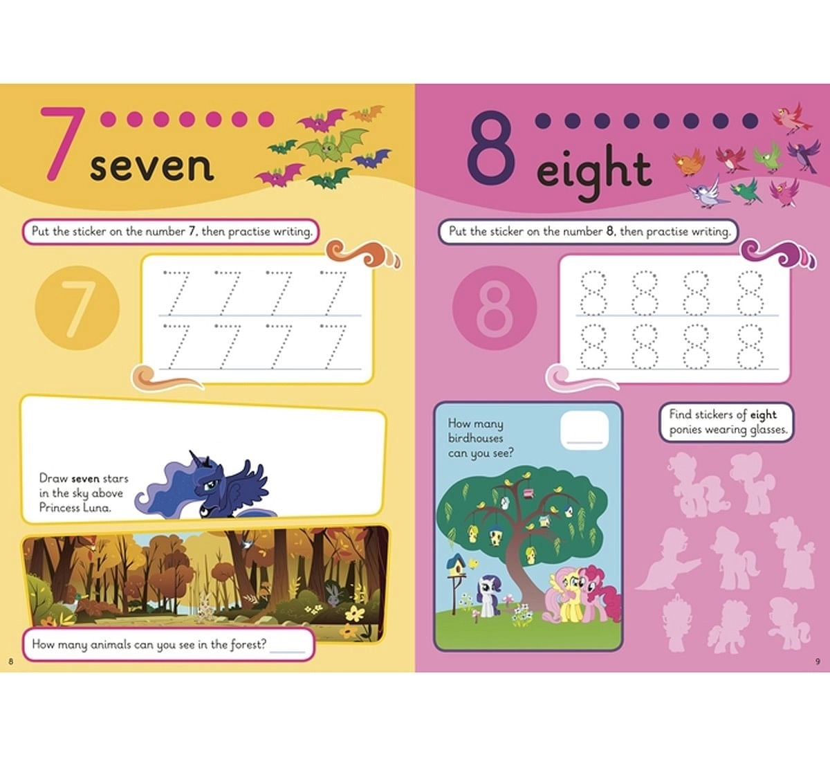 Penguin Random House My Little Pony First Numbers Activity Book Paper ...