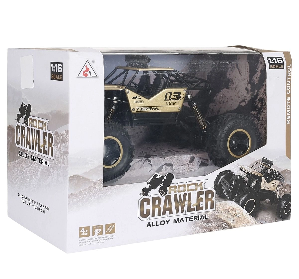 Hamleys Monster 1:16 2.4G Remote Control Rock Crawler Alloy Gold 7Y+